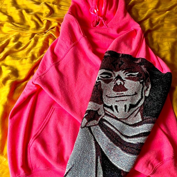 custom | Shirts | Embroided Custom Sukuna Hoodie From Jujutsu ...
